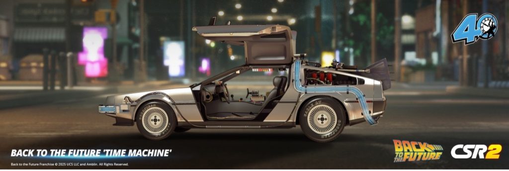 Zynga Brings Iconic Back to the Future 'Time Machine' to CSR2 to ...