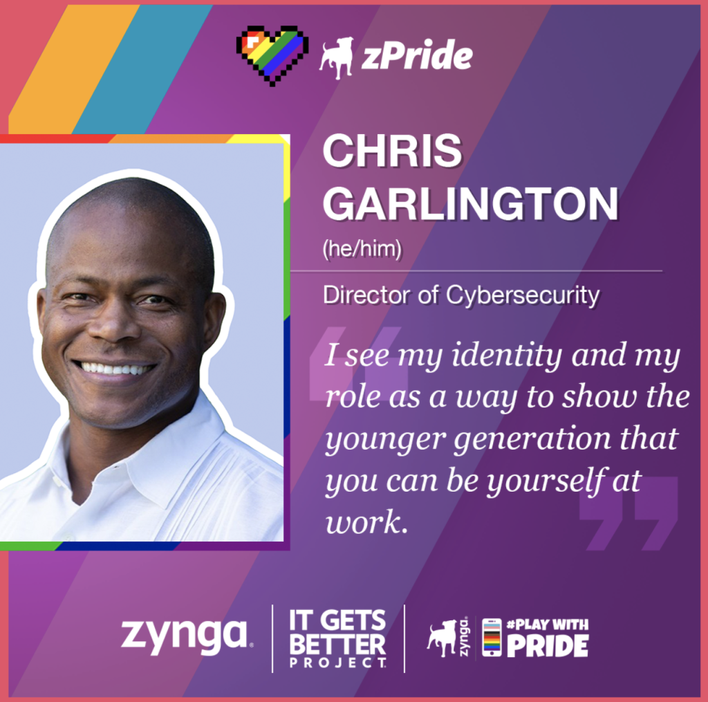 Pride Month Employee Spotlight: Chris Garlington (he/him) - Zynga - Zynga